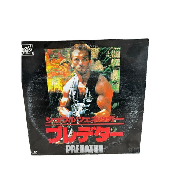 Fox | Media | Vintage Laserdisc Movie Predator Arnold Schwarzenegger ...